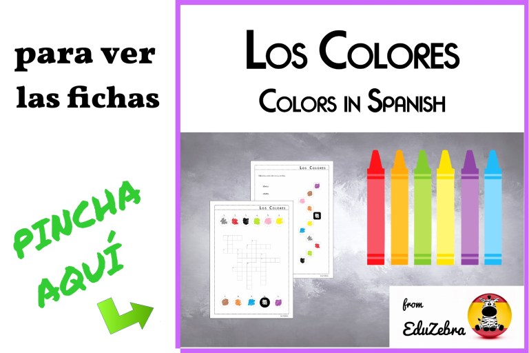 6 ideas de actividades para enseñar los colores en español – Edu Zebra